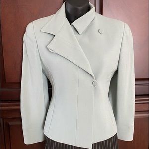 Emporio Armani | Jackets & Coats | Vintage Emporio Armani Mint Green Blazer Size 40 | Poshmark